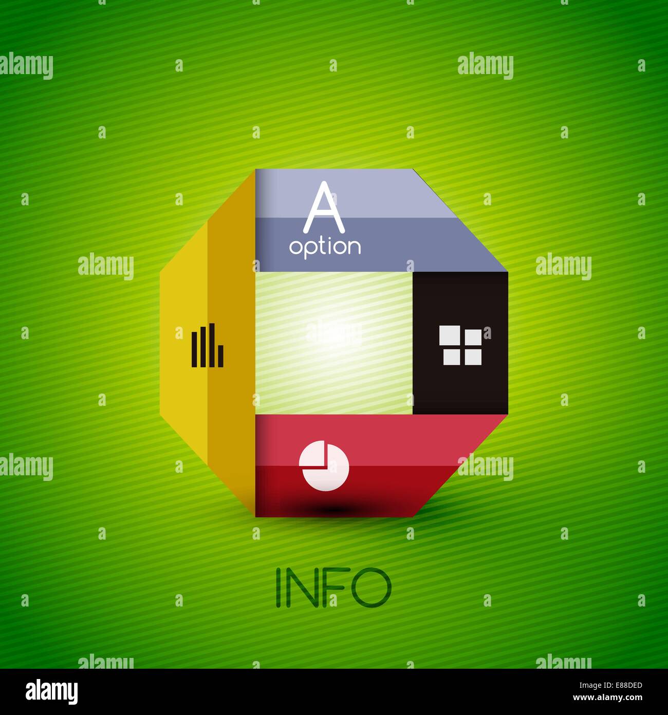 Color bright glossy lines - banner templates for business background ...