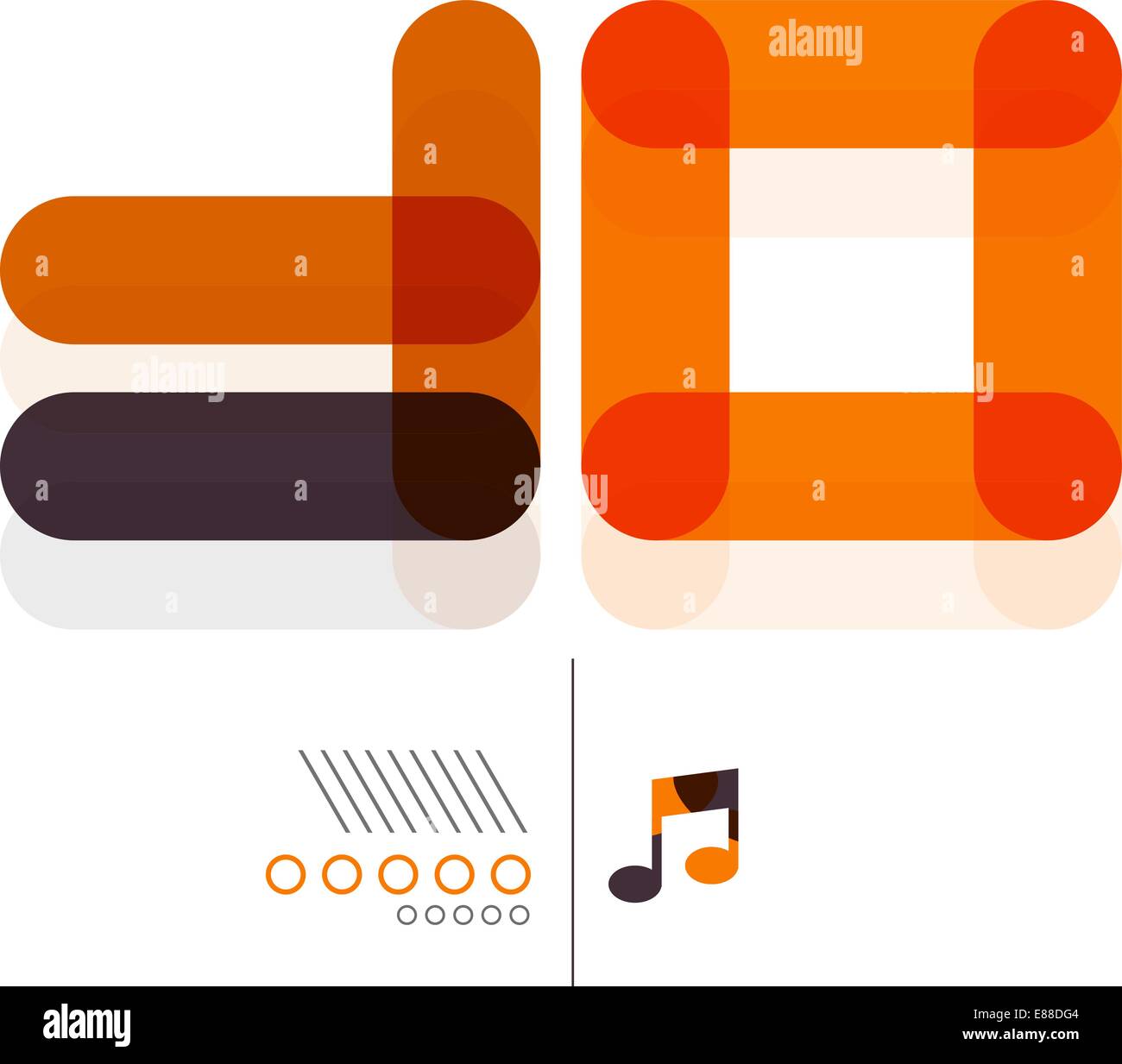 Vector abstract geometric line shape concept Stock Vector Image & Art ...