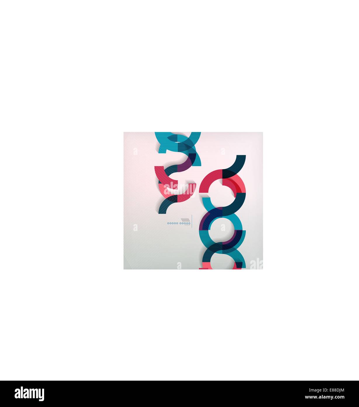 Rings geometric shapes abstract background Stock Vector Image & Art - Alamy