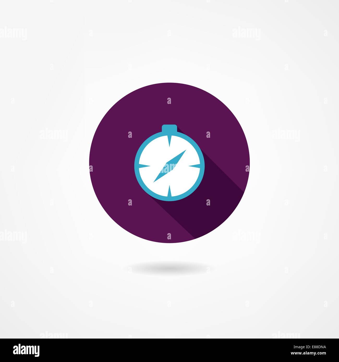 Iconic location icon Stock Vector Images - Alamy