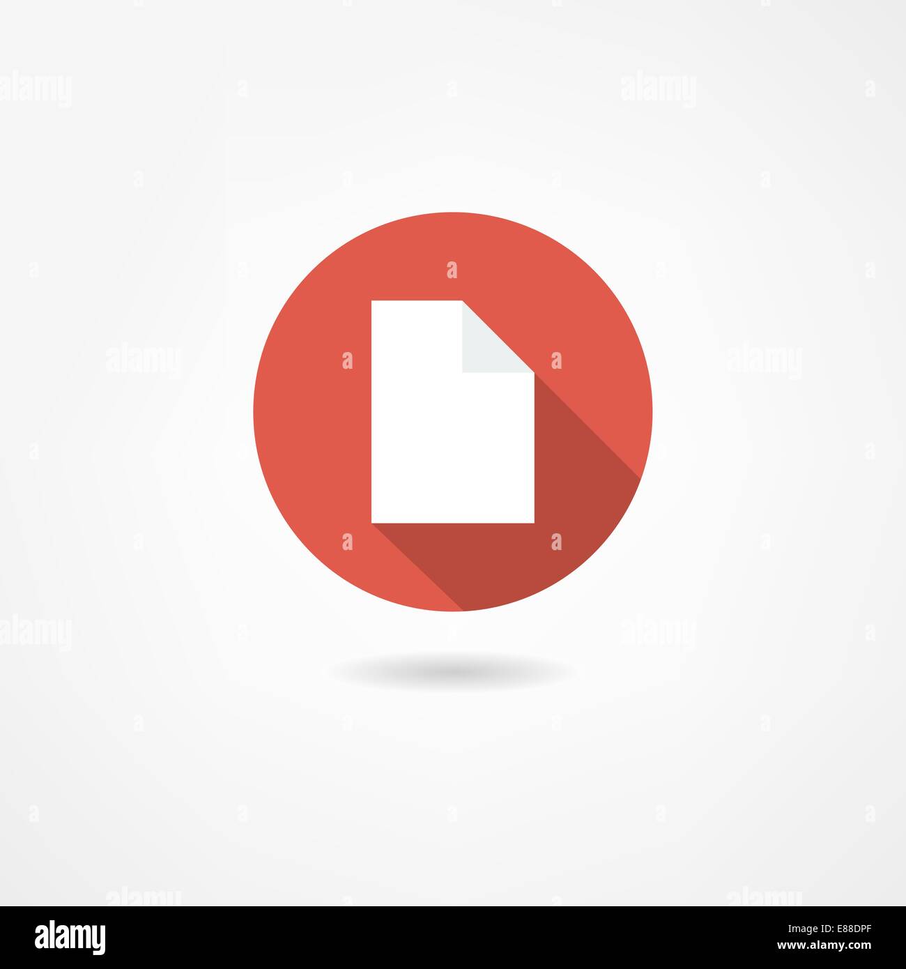 Document file icon cartoon Stock Vector Images - Alamy