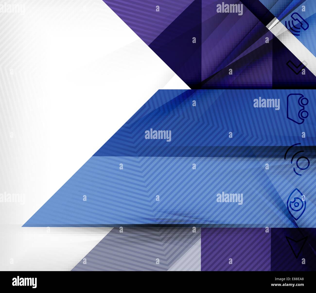 Geometrical shape abstract background. For business background ...