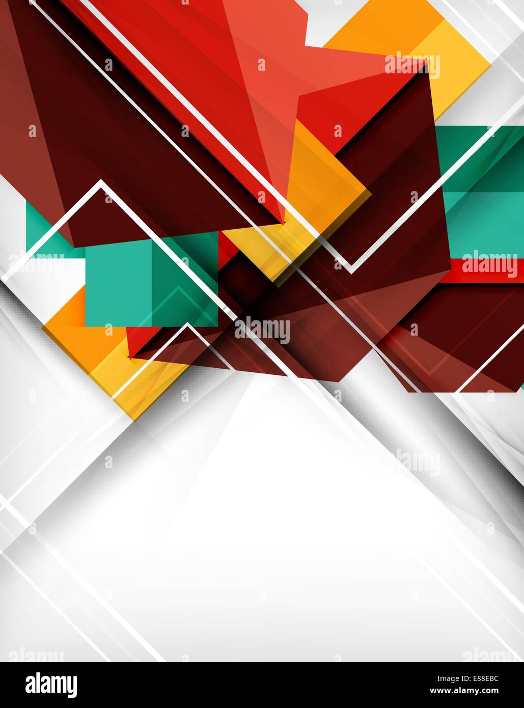 Geometrical shape abstract background. For business background ...
