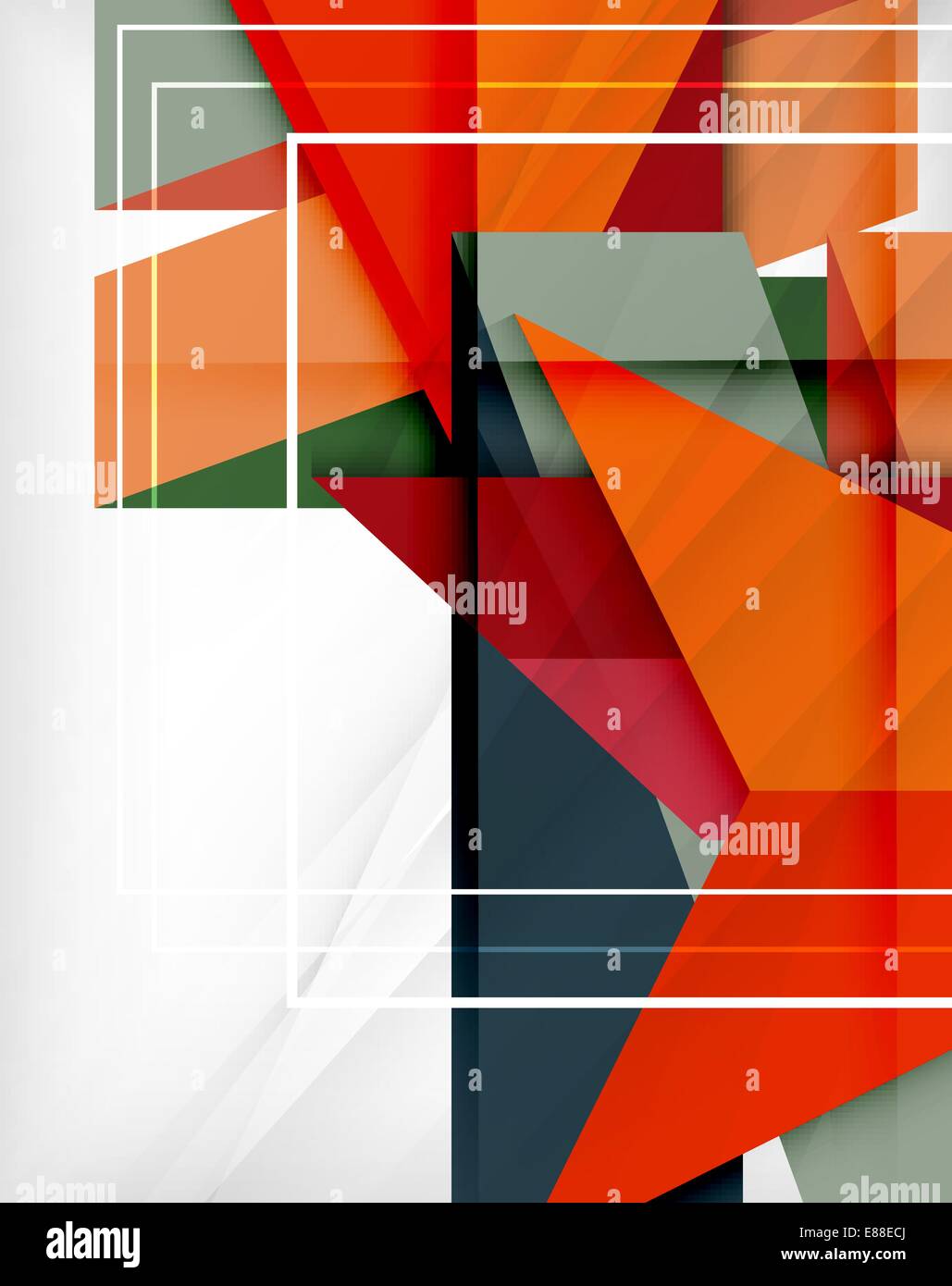 Geometrical shape abstract background. For business background ...