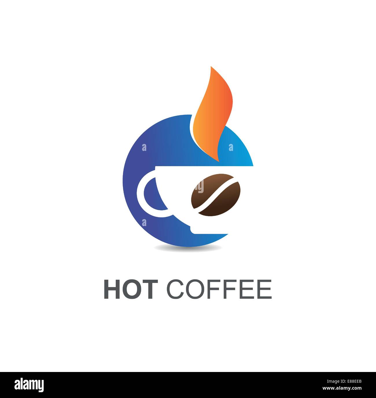Hot coffee symbol Stock Vector Image & Art - Alamy