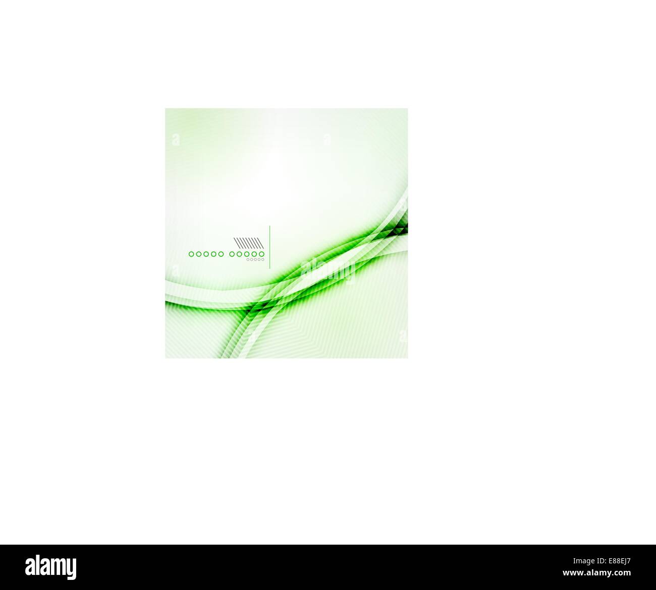 Vector green shadow wave abstract background Stock Vector Image & Art ...