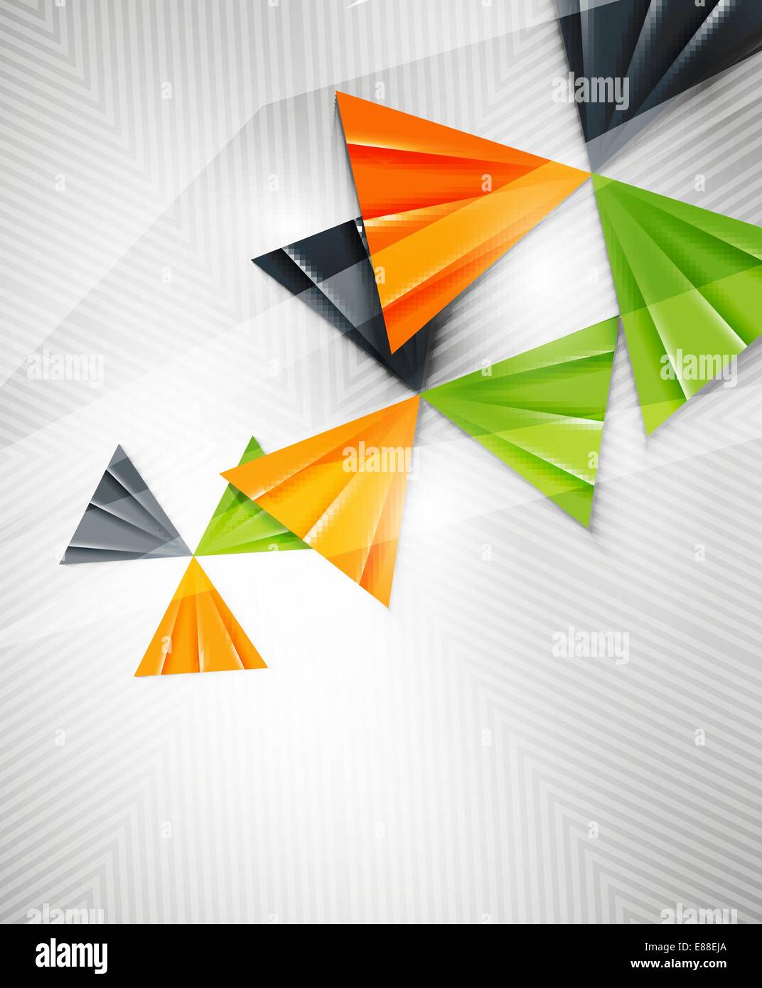 Geometric shape abstract triangle vector background Stock Vector Image ...