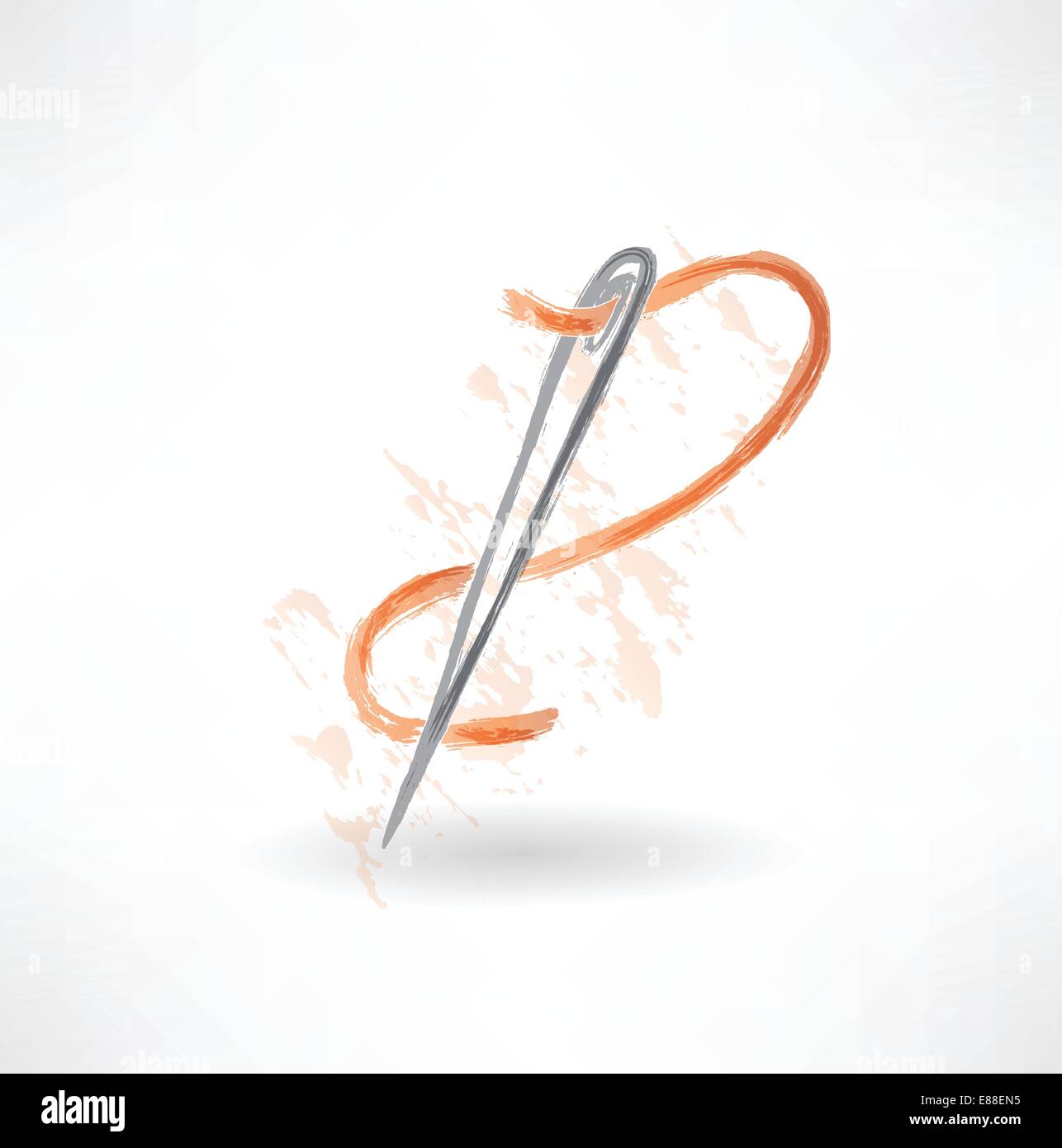 needle and thread icon Stock Vector Image & Art - Alamy