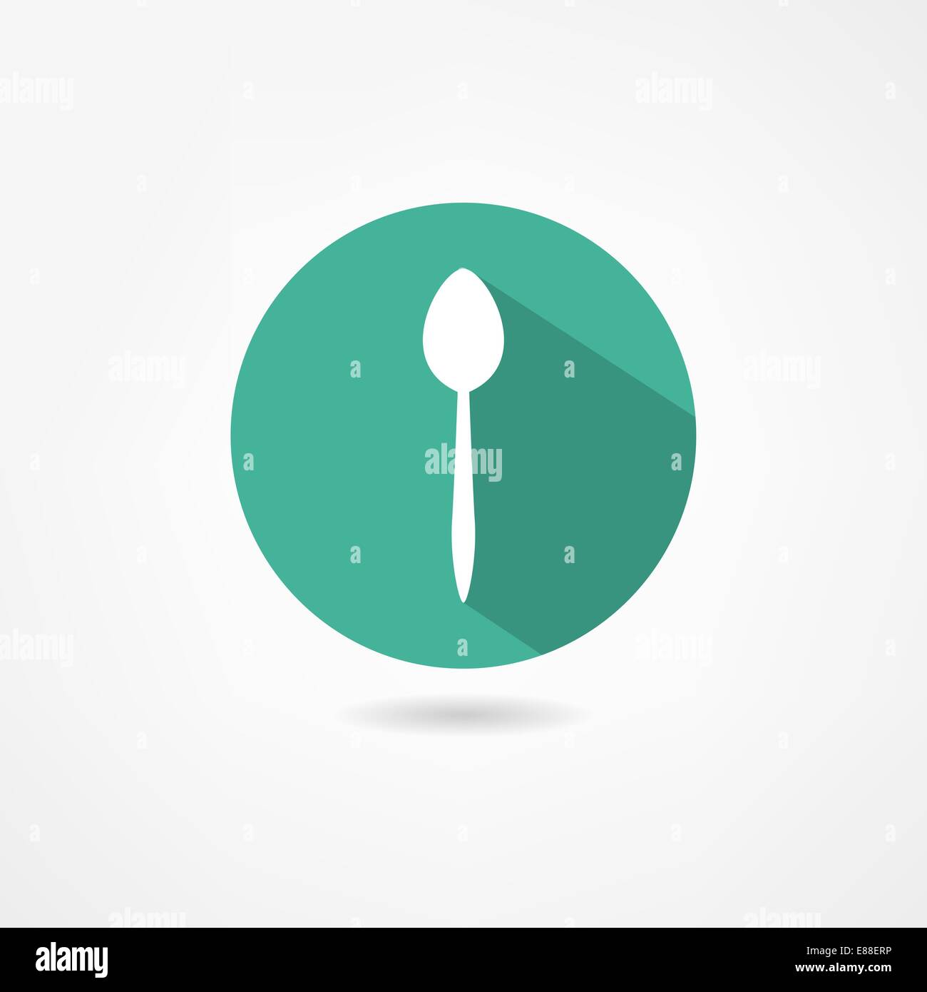 Wooden teaspoon Stock Vector Images - Alamy