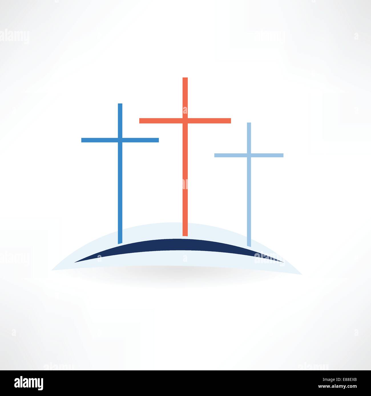 church crosses icon Stock Vector Image & Art - Alamy