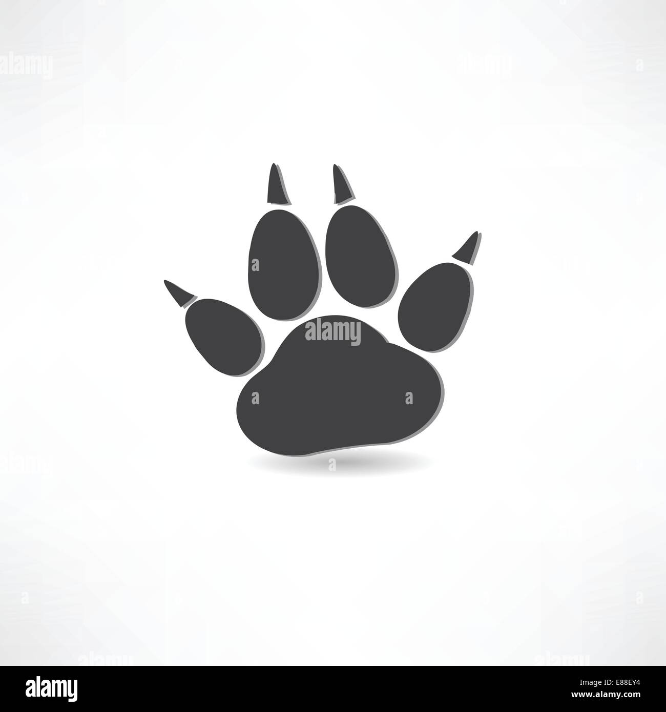 animal tracks icon Stock Vector Image & Art - Alamy