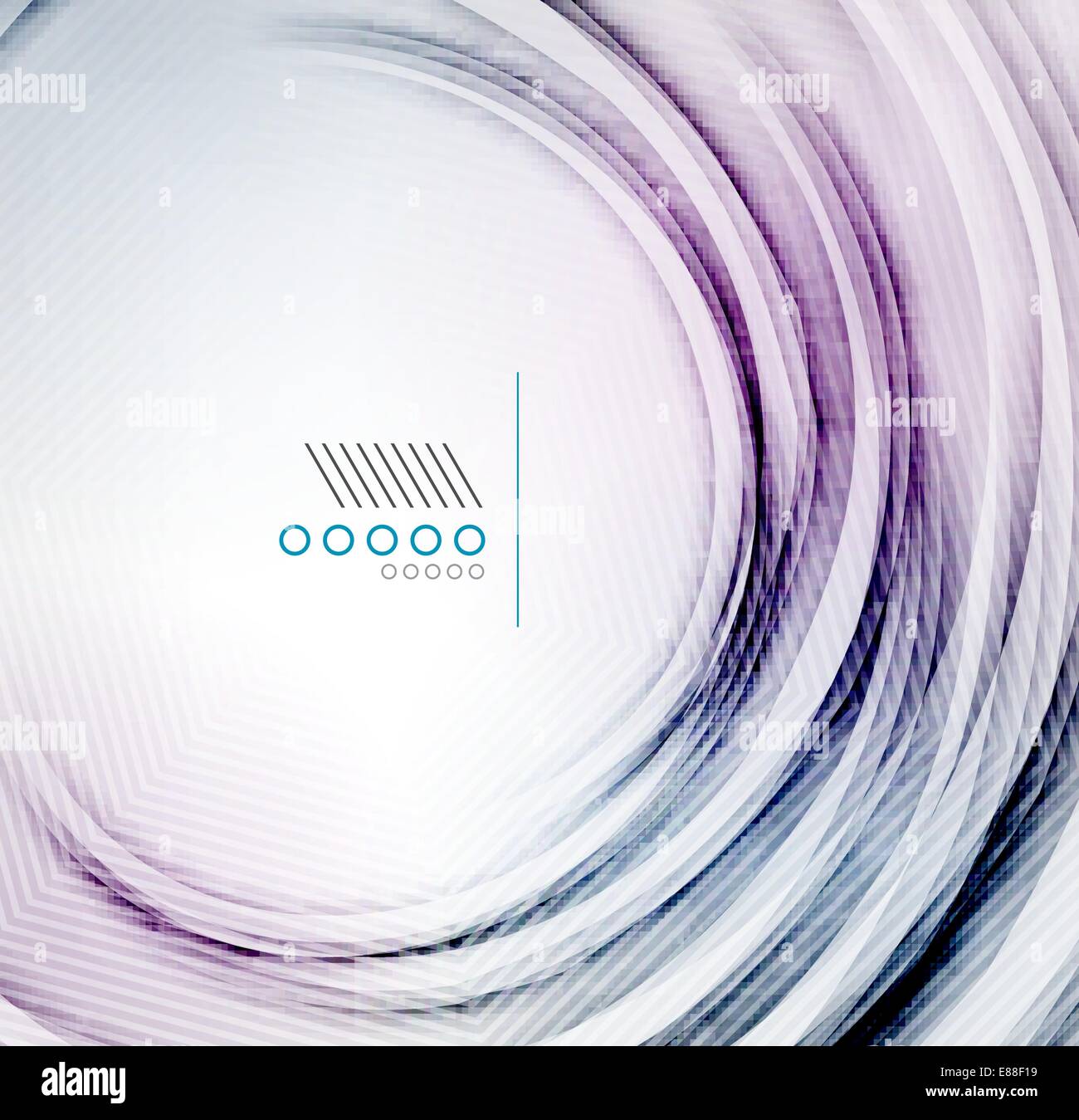 Vector textured elegant smooth swirl Stock Vector Image & Art - Alamy