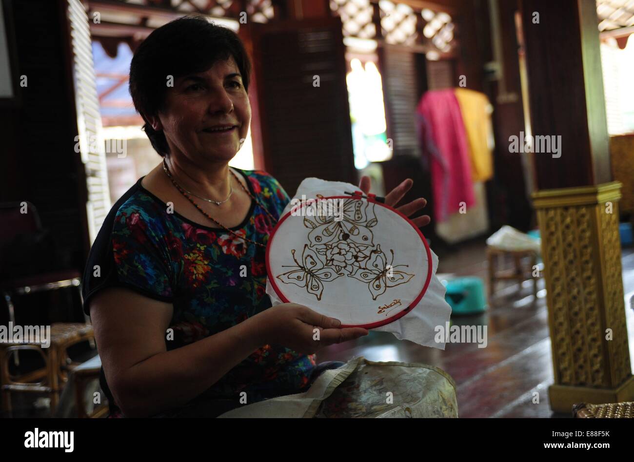 Unesco designated indonesian batik as a masterpiece of oral hi-res ...