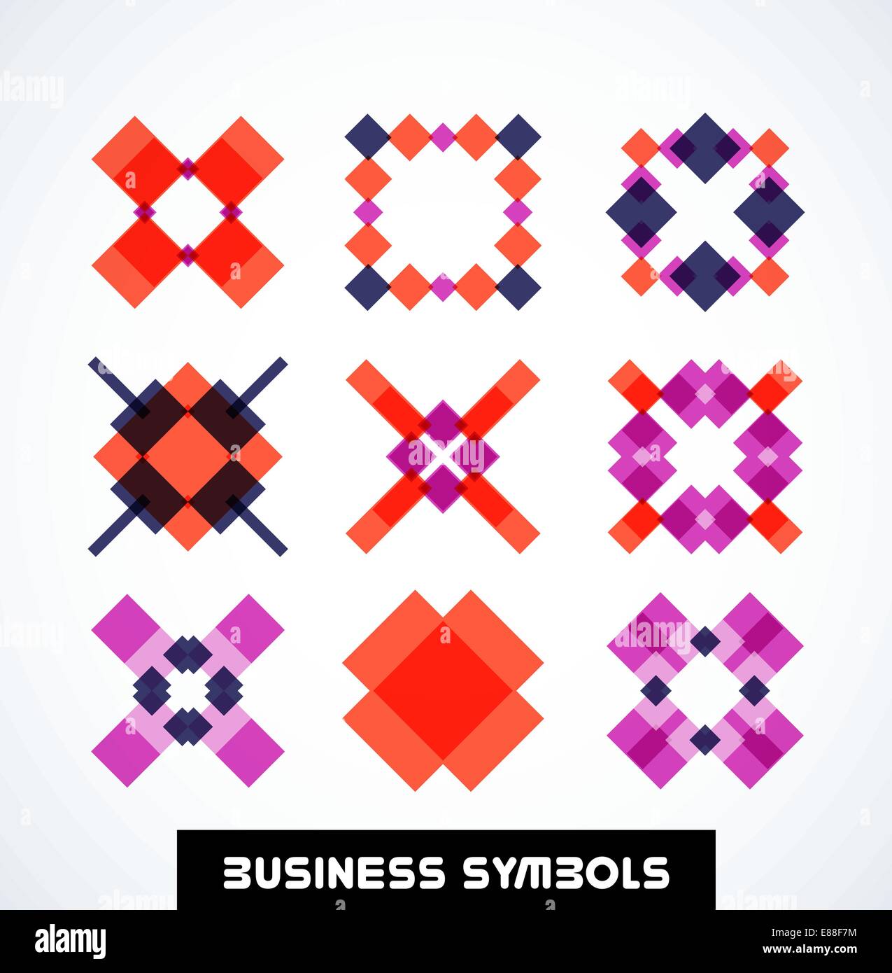 Geometric symbols form hi-res stock photography and images - Alamy