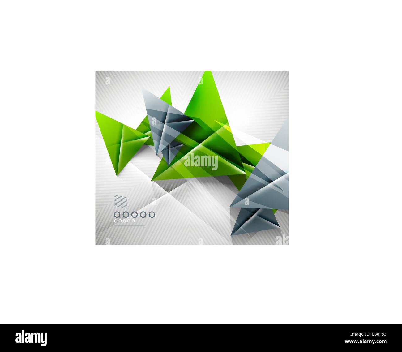 Geometric shape abstract triangle vector background Stock Vector Image & Art - Alamy