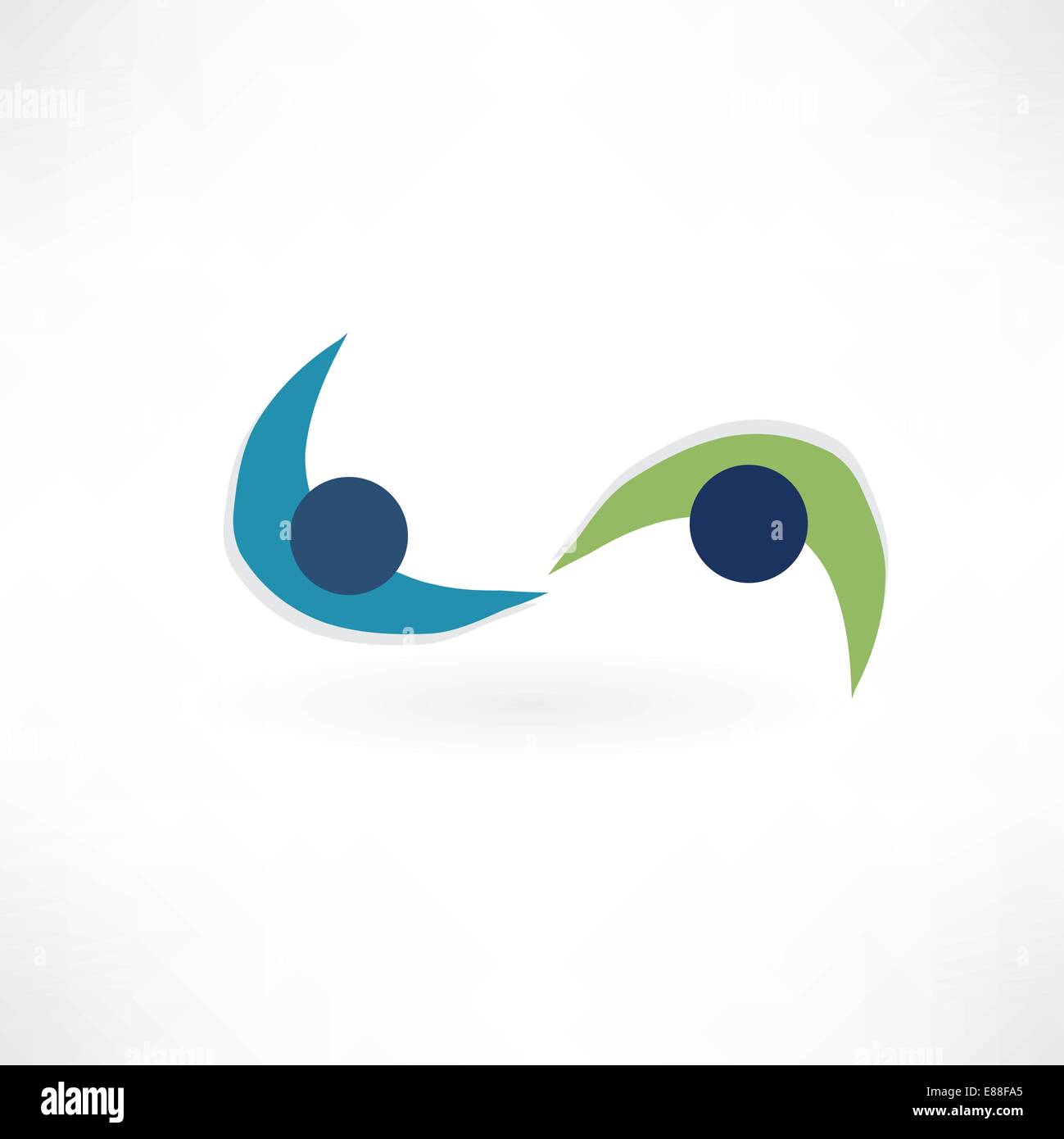 friendly team icon Stock Vector Image & Art - Alamy