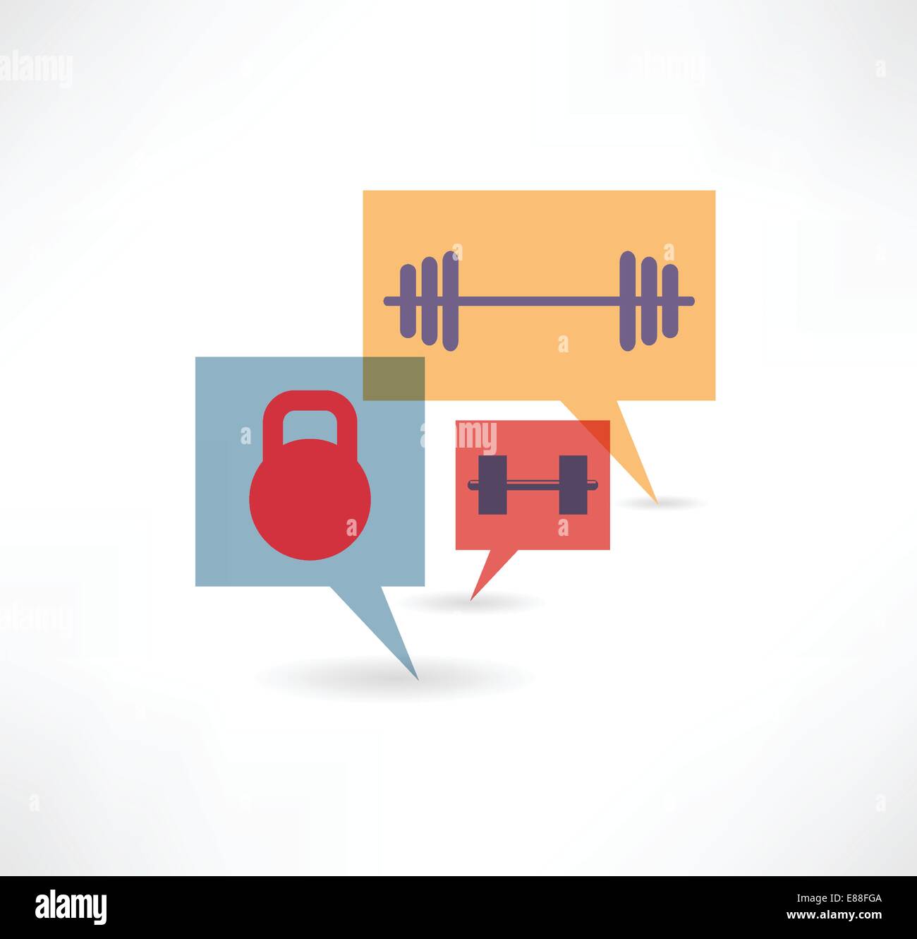 Sports communication Stock Vector Images - Alamy