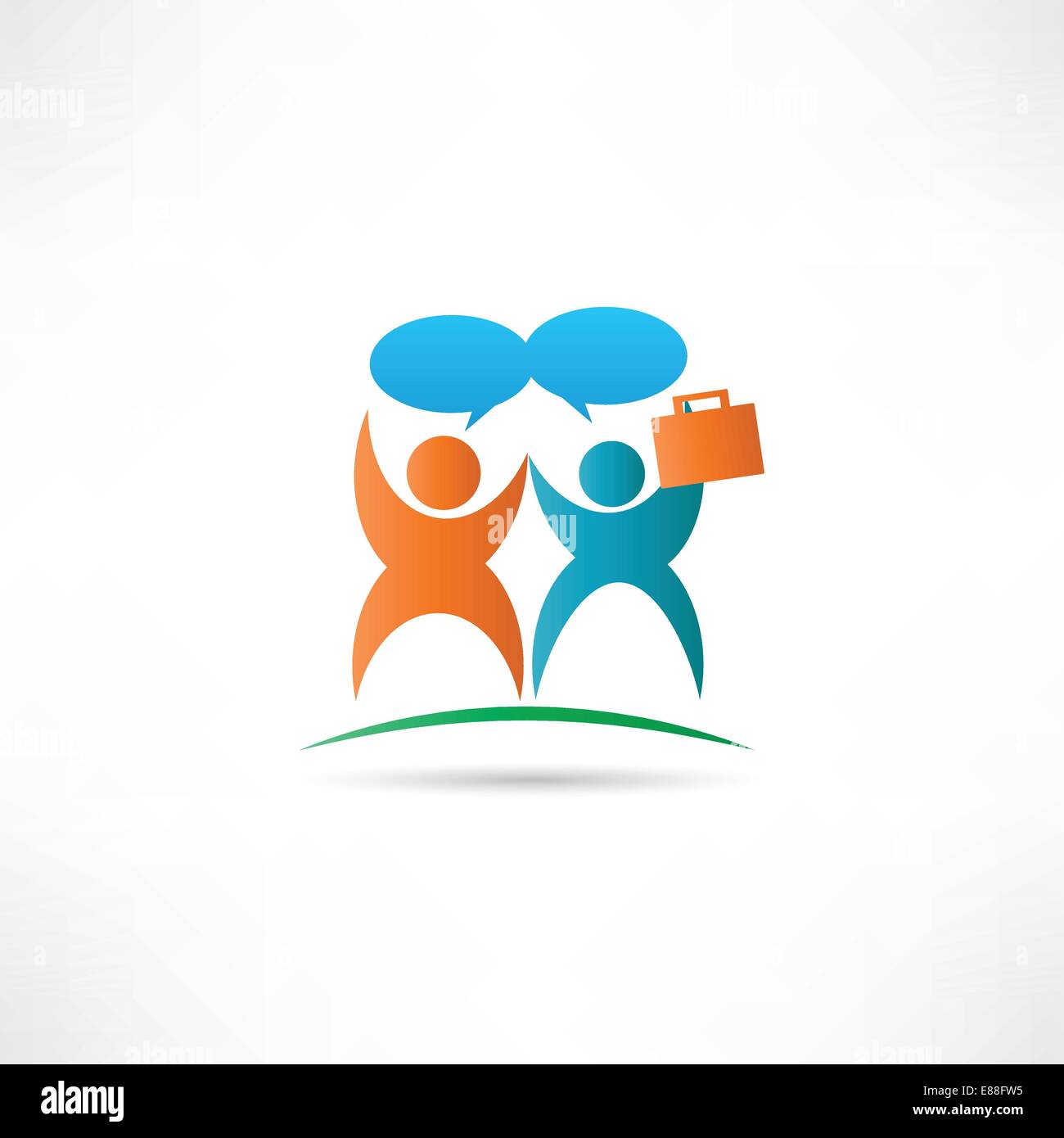 Handshake heart partnership relationship Stock Vector Images - Alamy