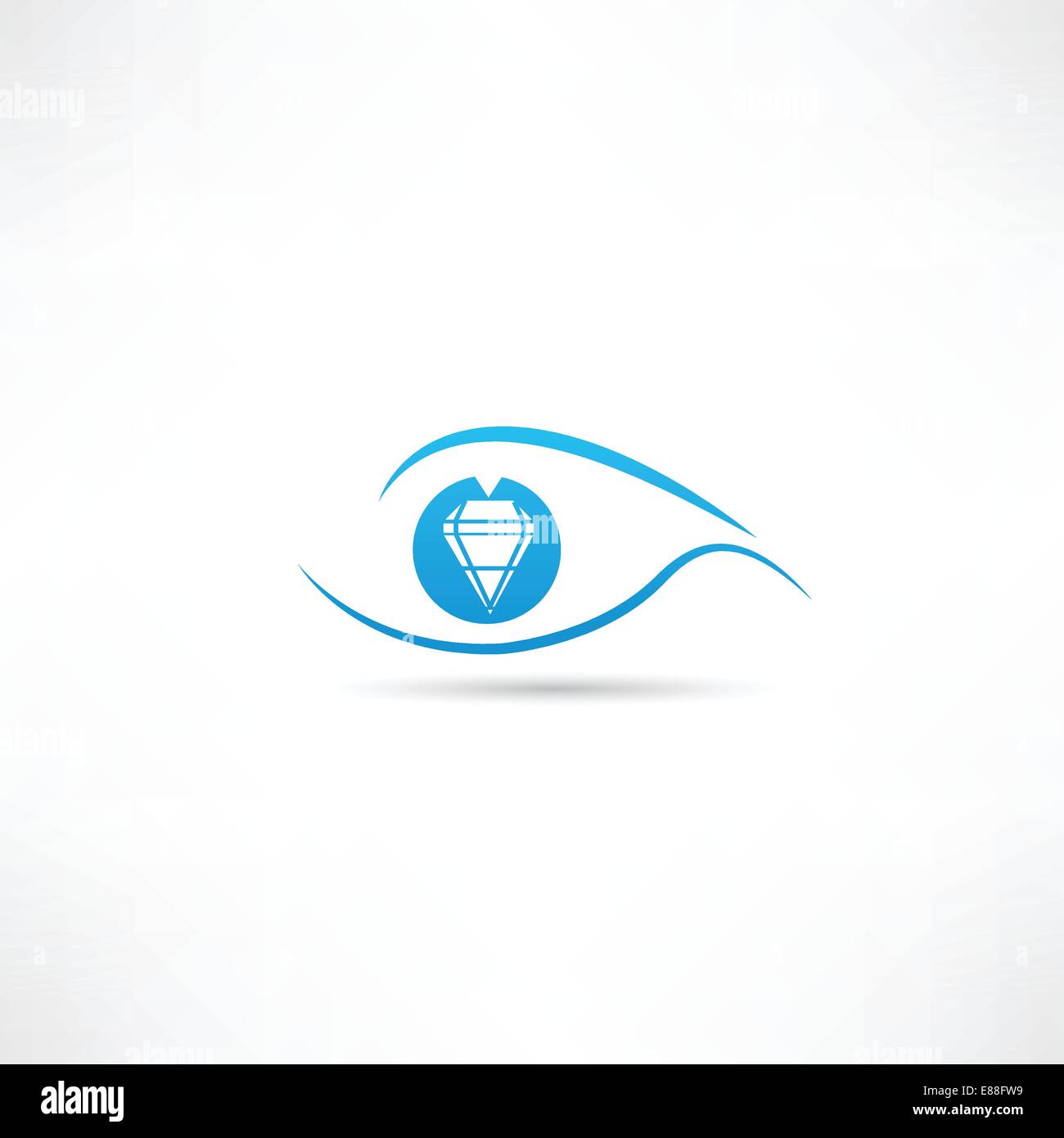 diamond eyes icon Stock Vector Image & Art - Alamy