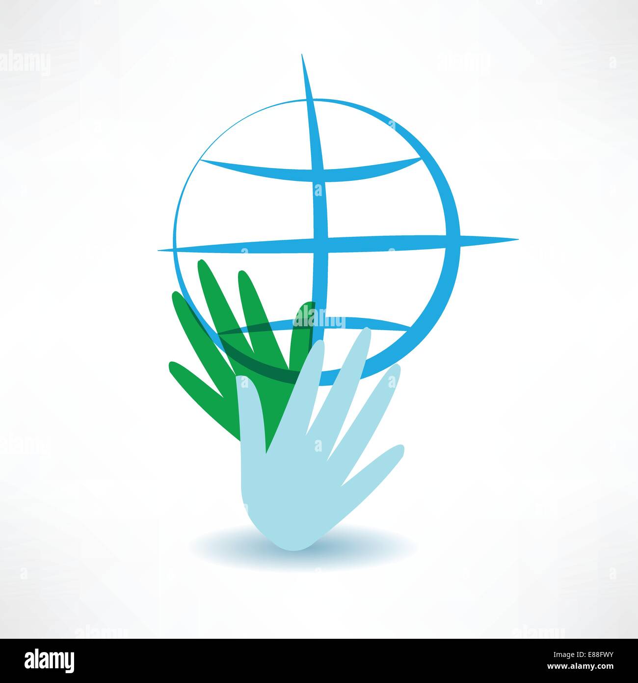 Many hands globe Stock Vector Images - Alamy Many hands globe Stock Vector Images - Alamy