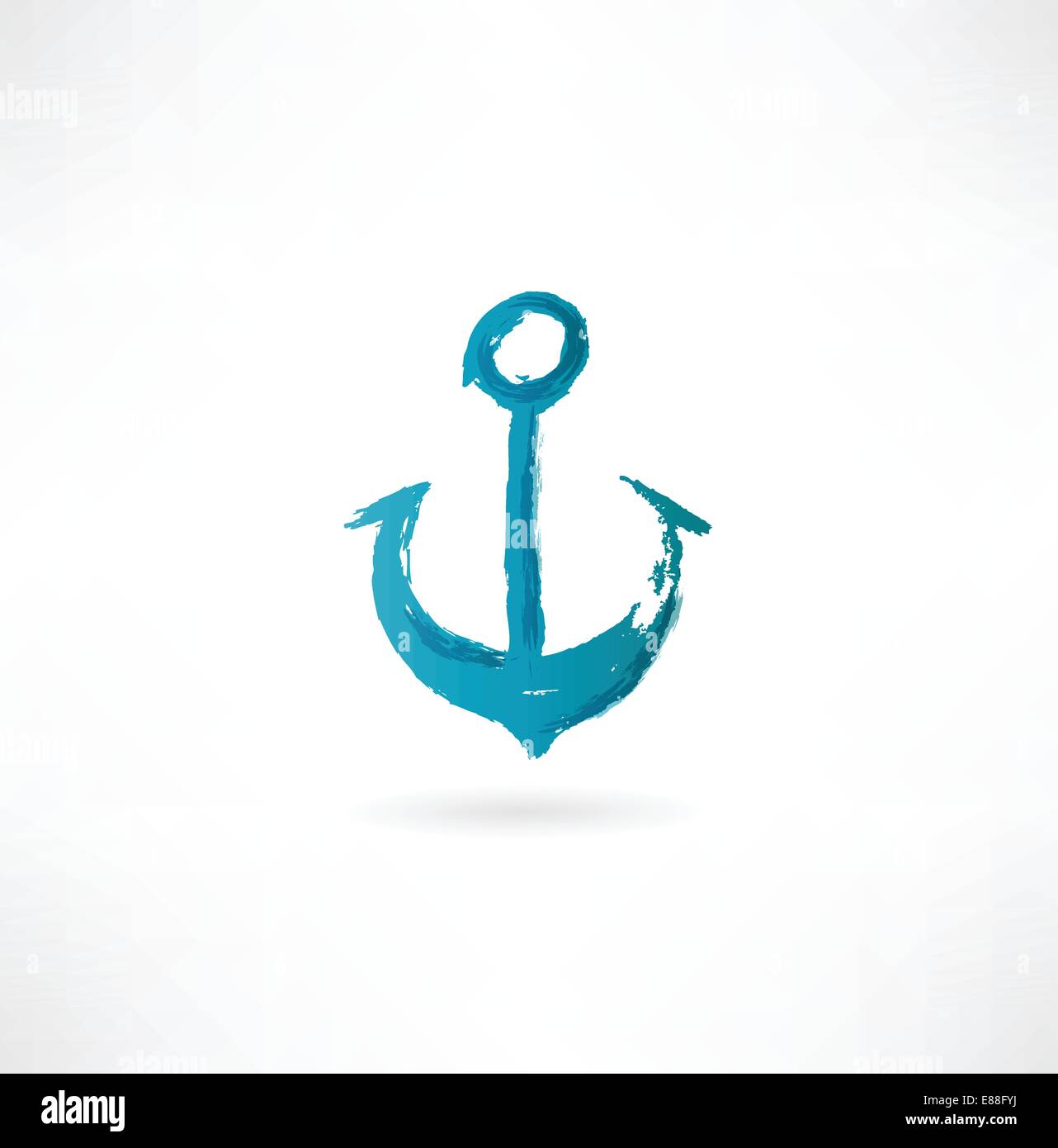 Big ship anchor Stock Vector Images - Alamy