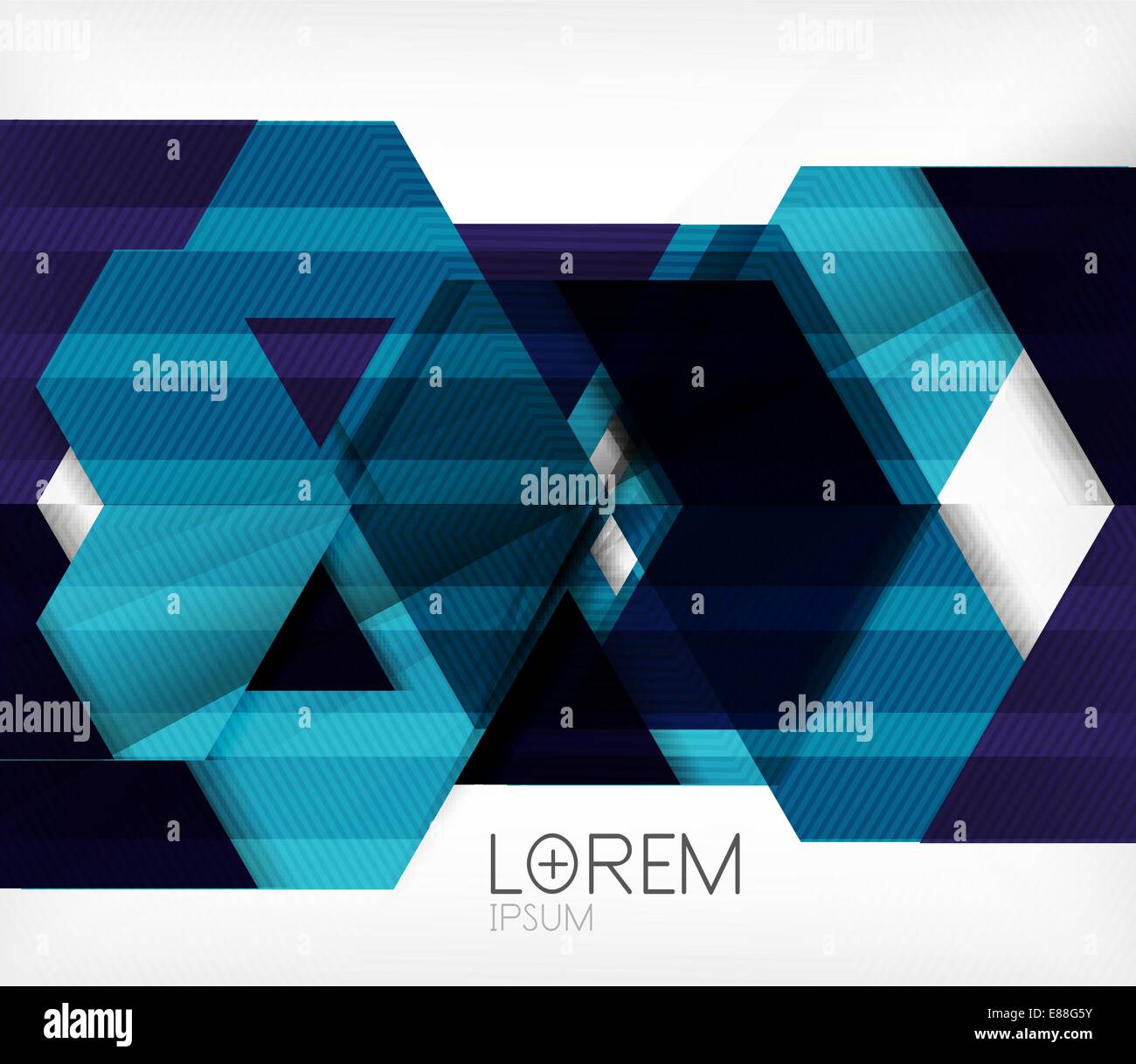 Vector business geometric design background Stock Vector Image & Art ...