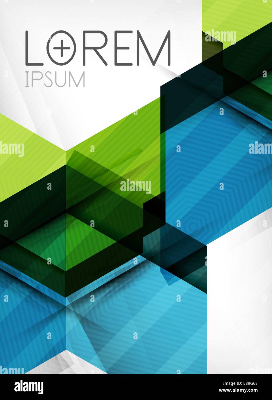 Vector business geometric design background Stock Vector Image & Art ...