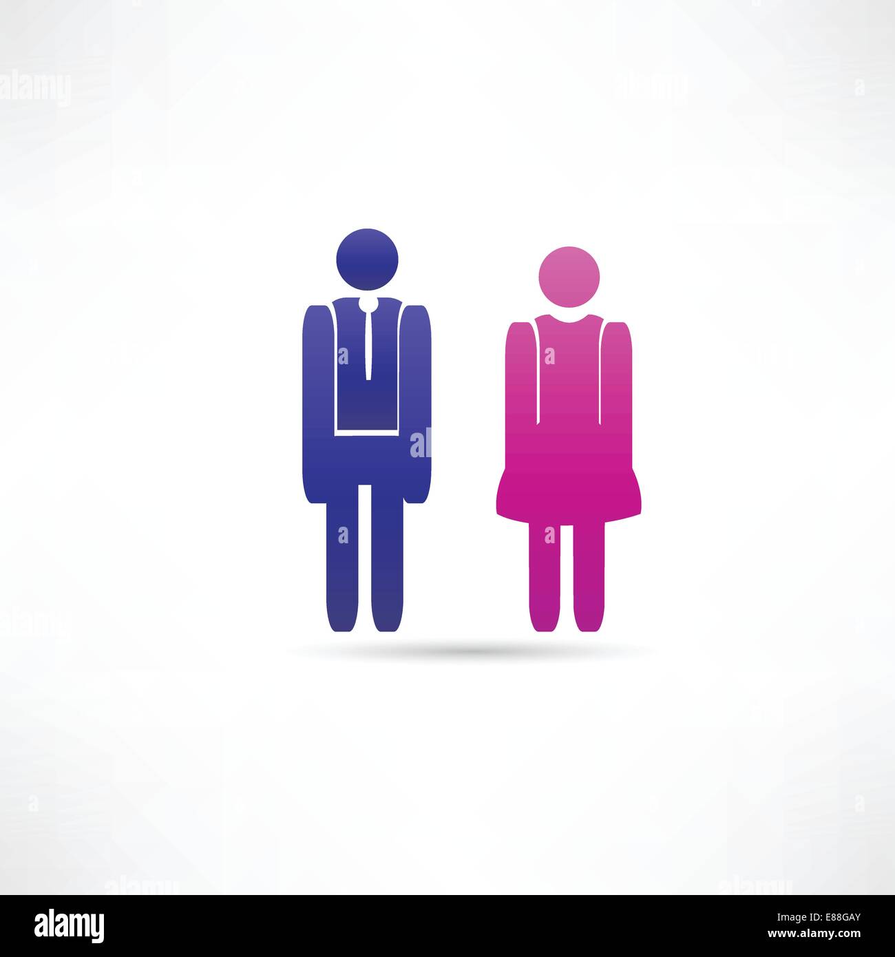 man and woman icon Stock Vector Image & Art - Alamy