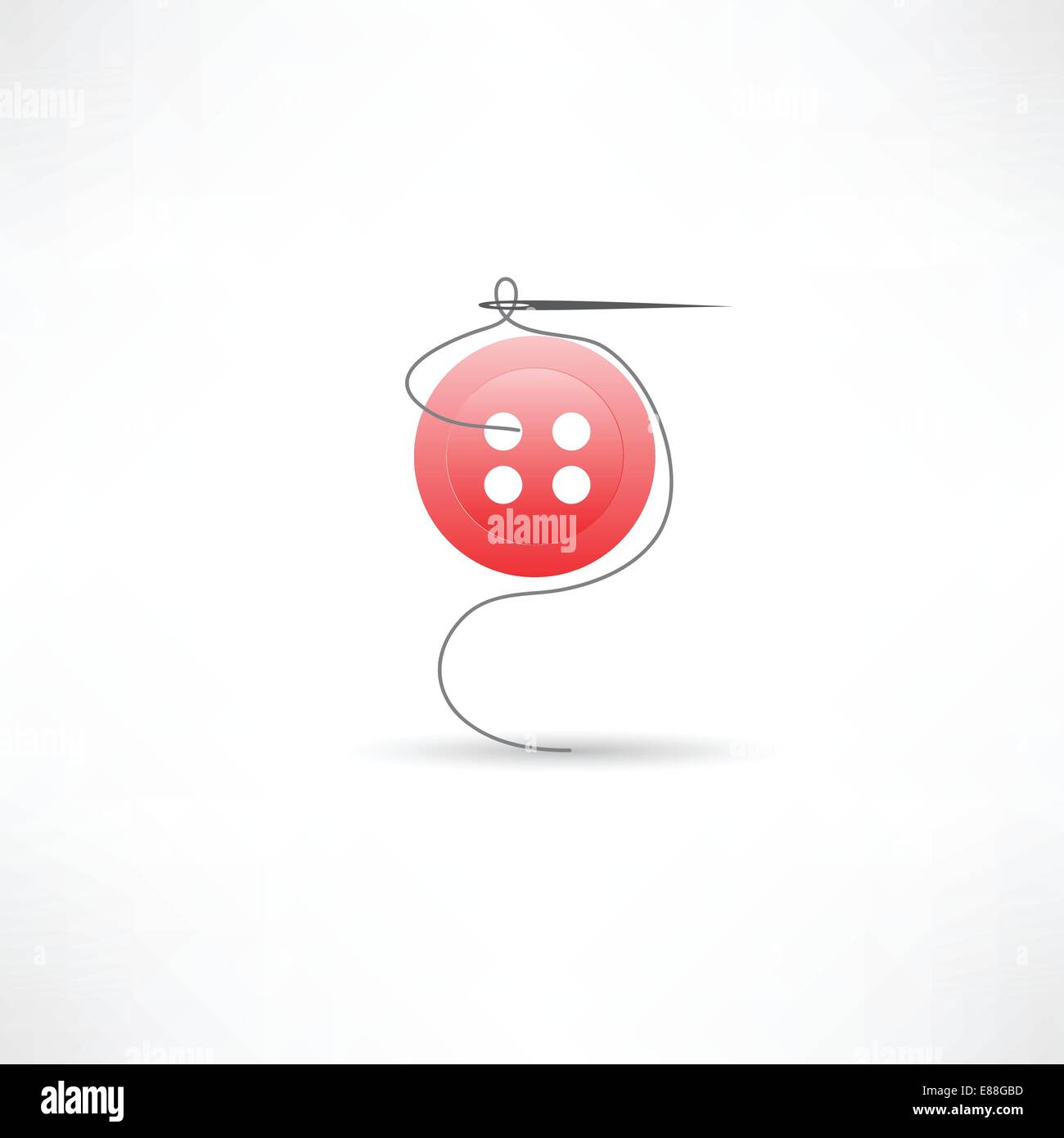 sewing needle icon Stock Vector Image & Art - Alamy