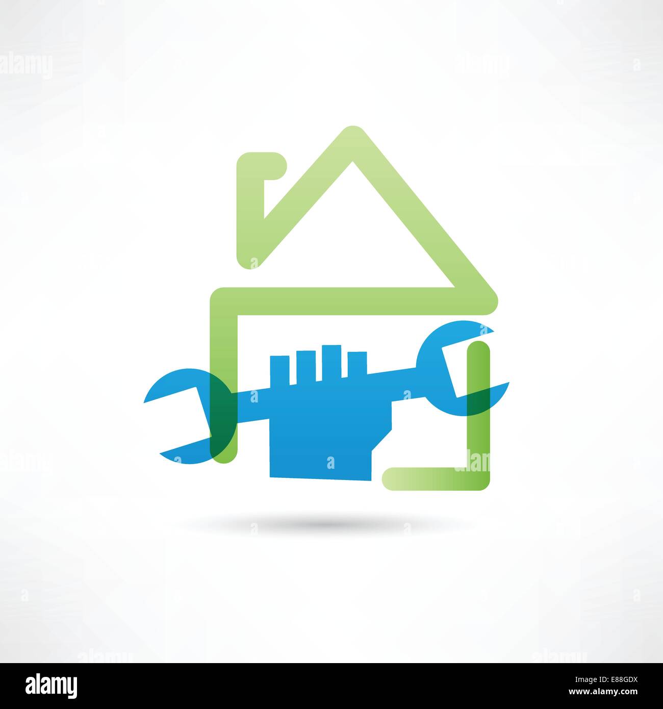 home plumbing icon Stock Vector Image & Art - Alamy