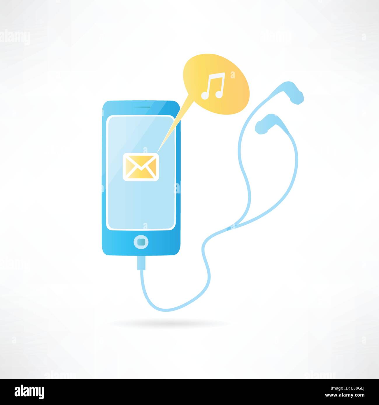 Messages touchpad Stock Vector Images - Alamy