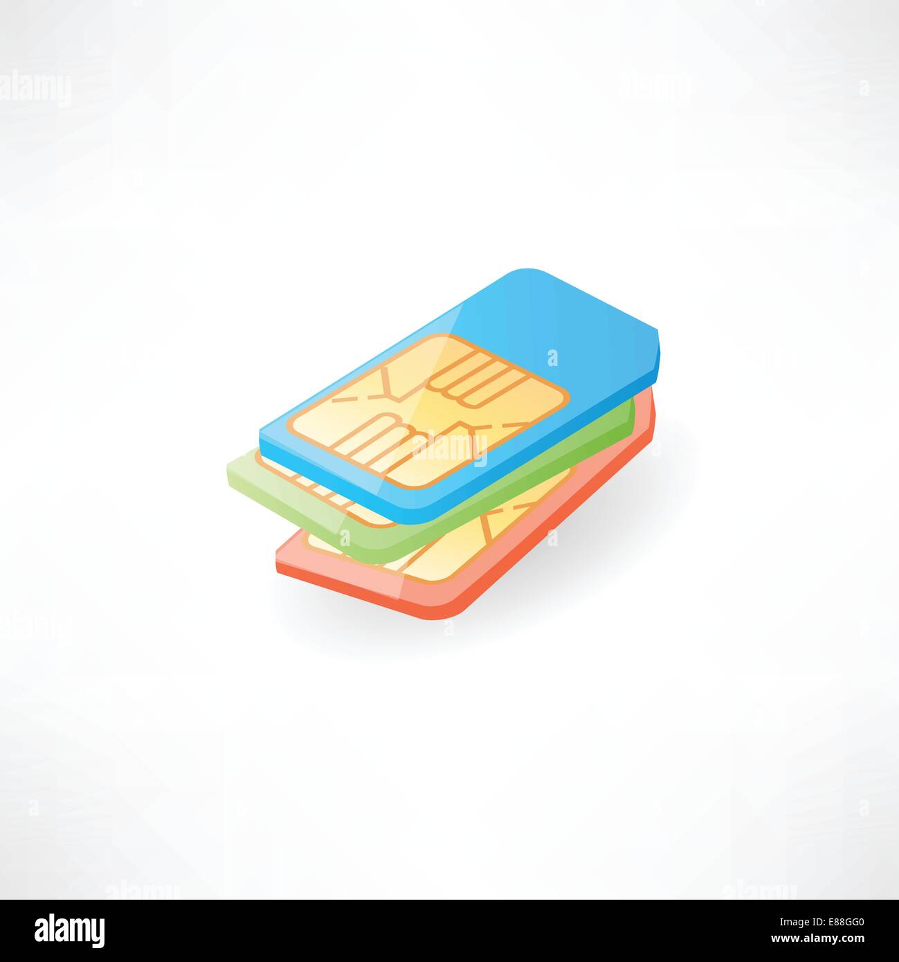 E sim background Stock Vector Images - Alamy