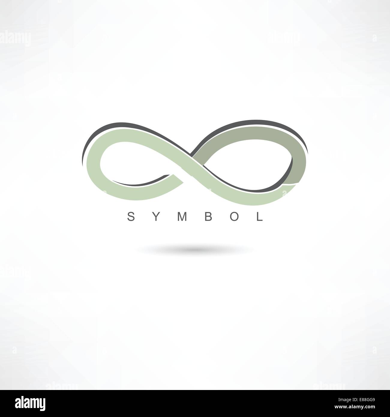 silver infinite symbol Stock Vector Image & Art - Alamy