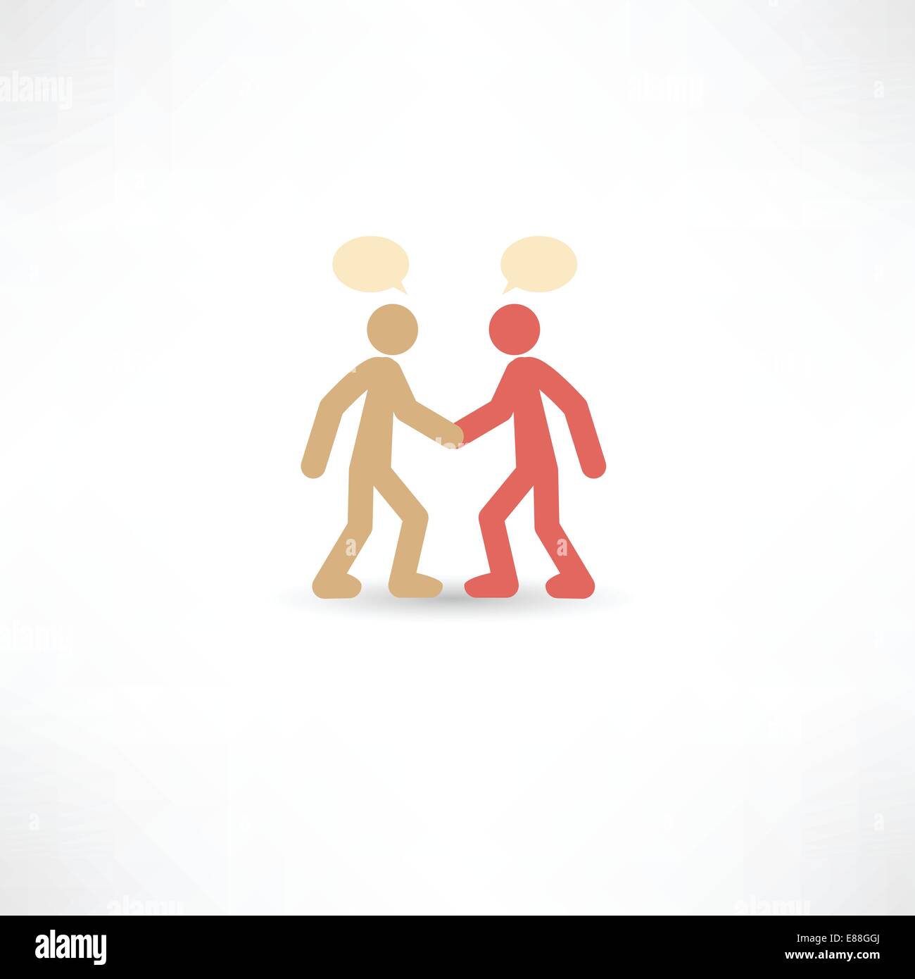 Two male conversation Stock Vector Images - Alamy