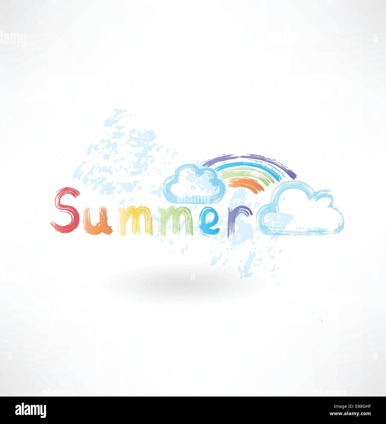 Shiny rainbow colours Stock Vector Images - Alamy