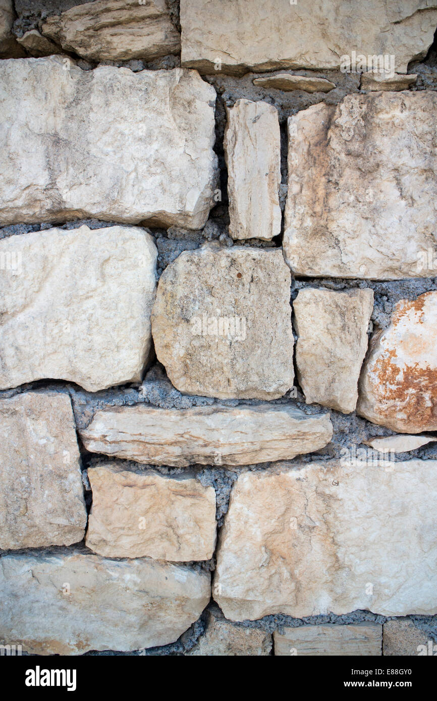 Detail of a stone wall Stock Photo - Alamy