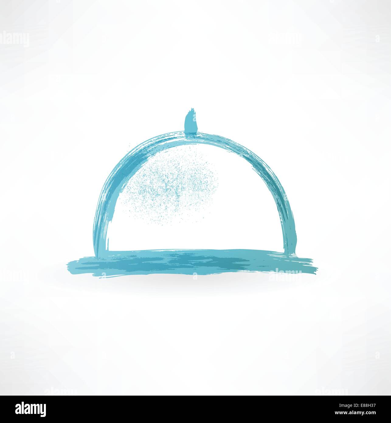 Shiny metal tray Stock Vector Images - Alamy