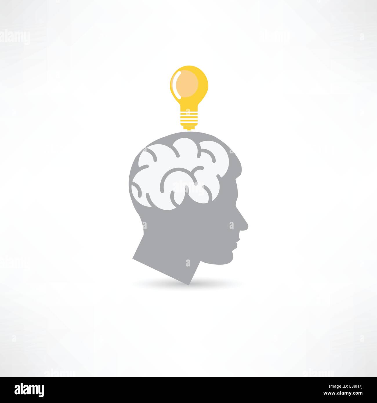 man with idea icon Stock Vector Image & Art - Alamy