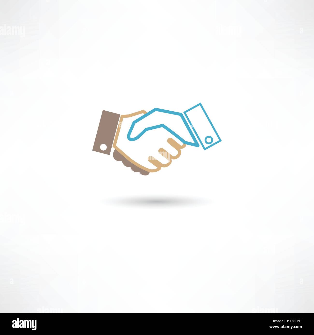 Cooperation symbol Stock Vector Images - Alamy