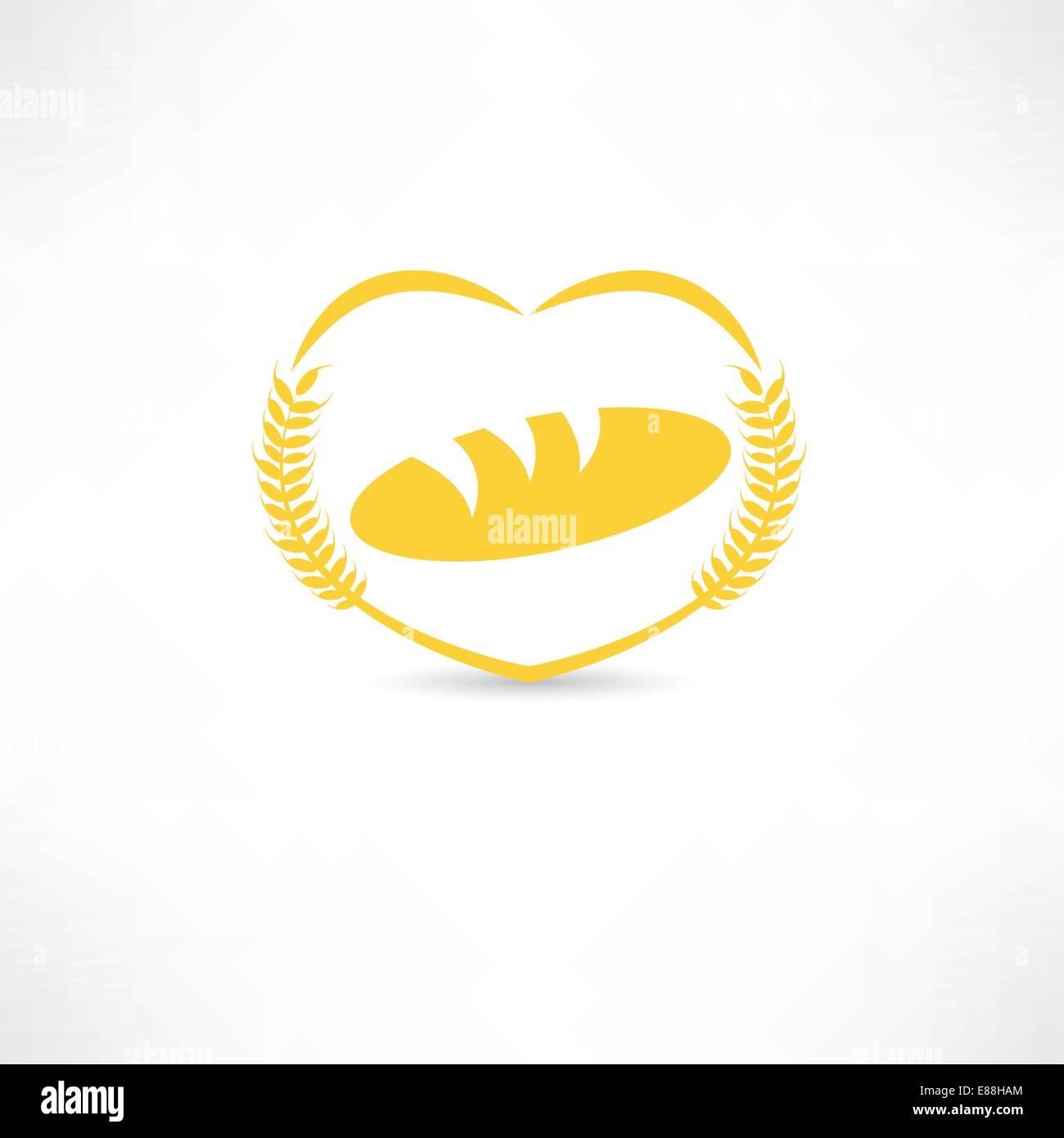 Bread symbol icon Stock Vector Image & Art - Alamy
