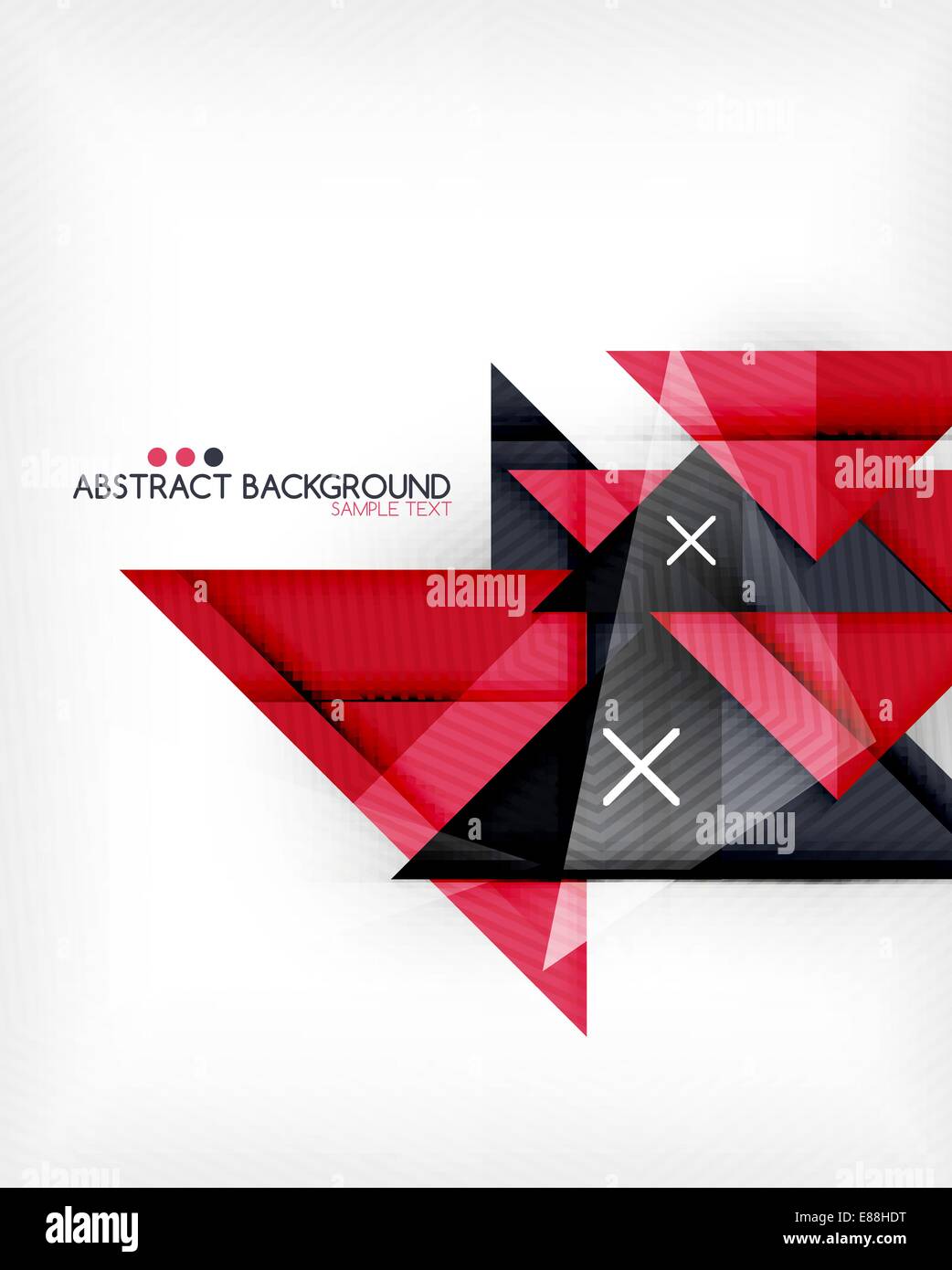 Triangle geometric shape abstract background. Bright abstraction Stock ...