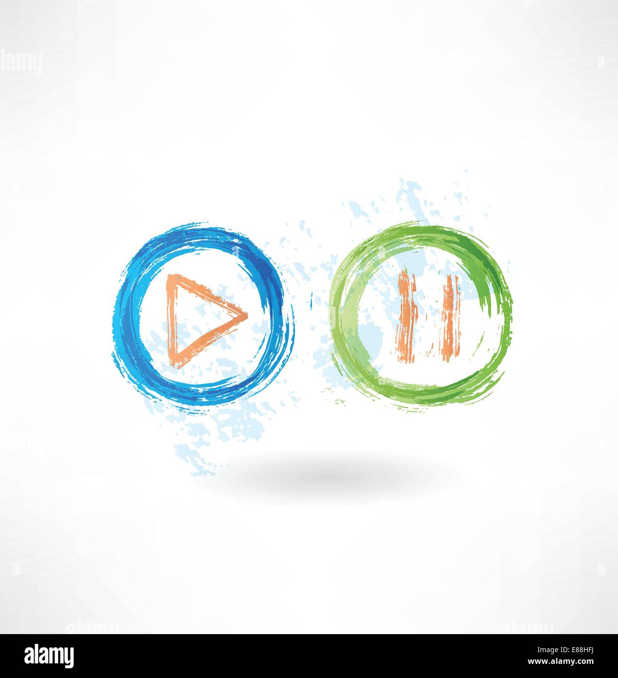 buttons grunge icon Stock Vector Image & Art - Alamy