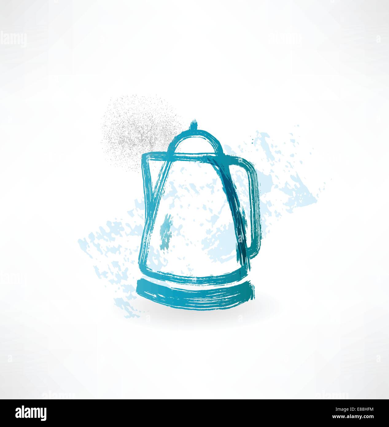 Water kettle icon cartoon Stock Vector Images - Alamy