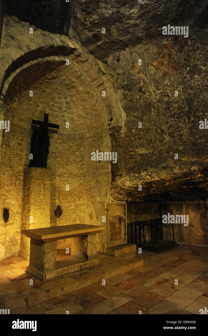 Chapel of the invention of the cross hi-res stock photography and ...