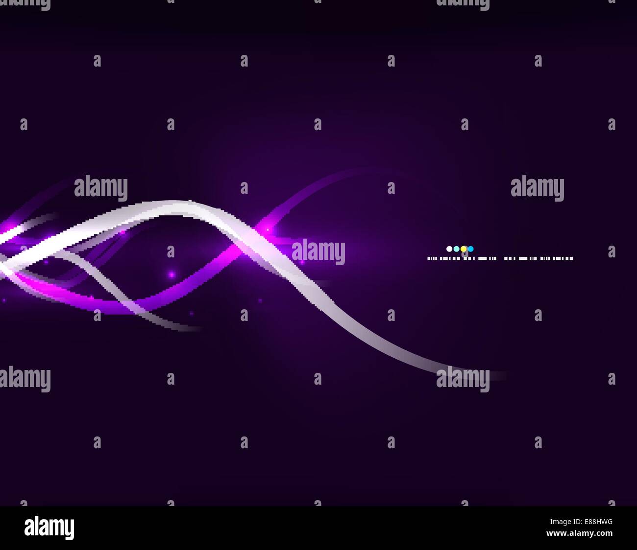 Neon glowing lines with glittering abstract background Stock Vector ...