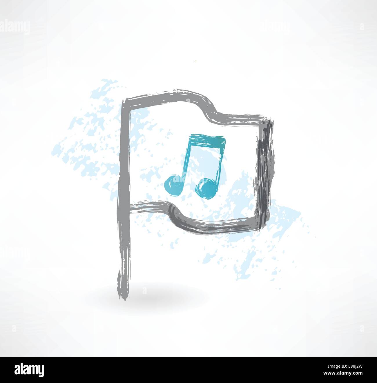 Music flag grunge icon Stock Vector Image & Art - Alamy