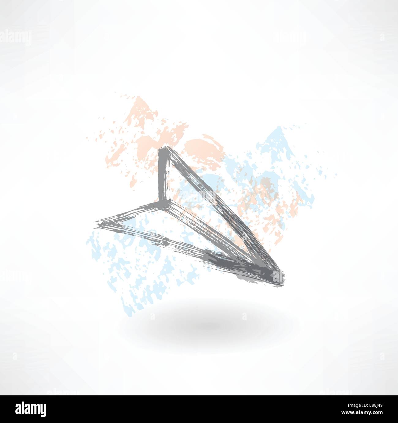 Paper plane flying up Stock Vector Images - Alamy