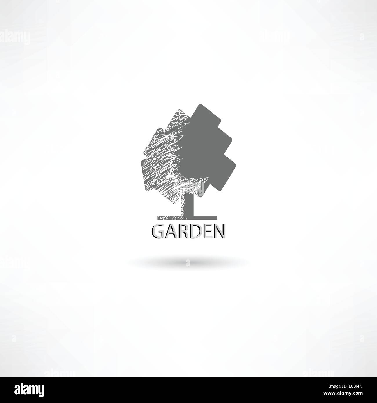 On the garden Stock Vector Images - Alamy