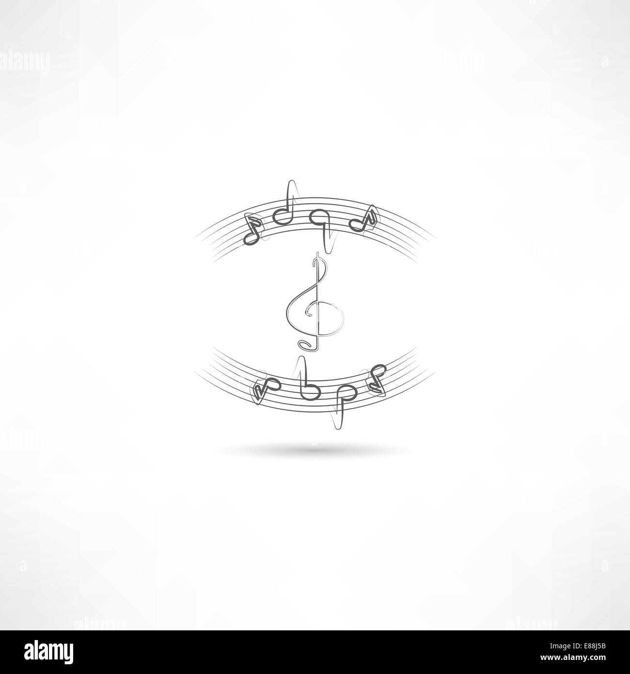 Melody composition Stock Vector Images - Alamy