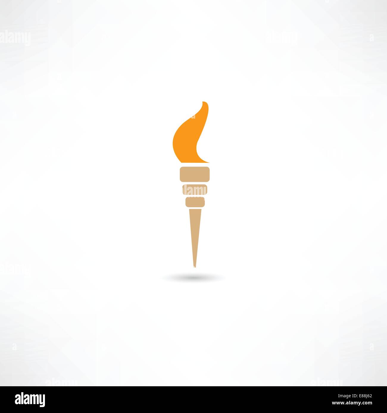 Flaming torch drawing hi-res stock photography and images - Alamy